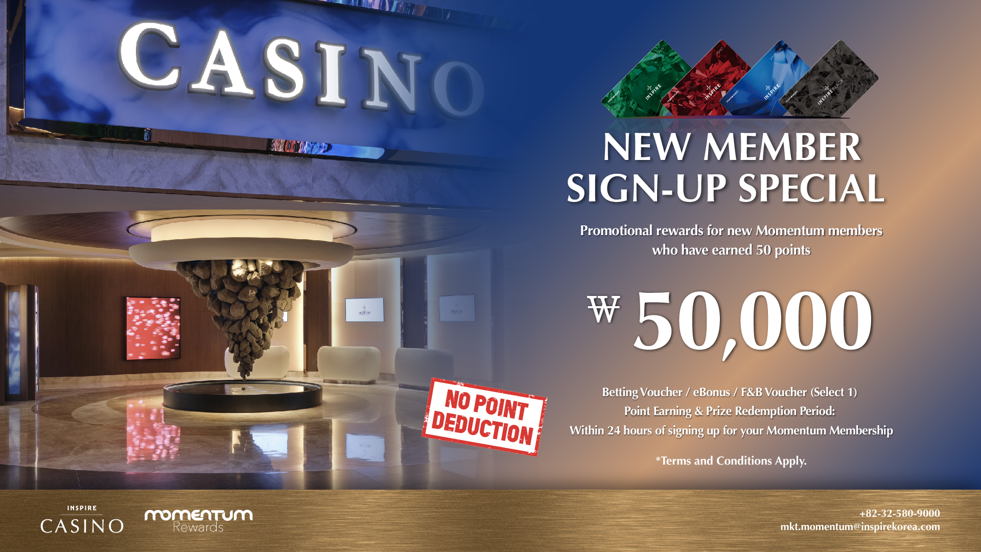 New Member Sign Up Promotion