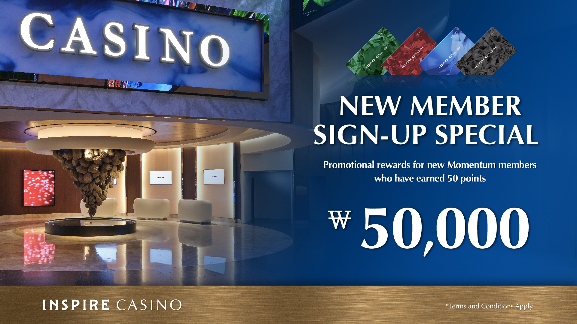 New Member Sign Up Promotion